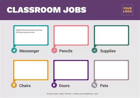 Free Printable Classroom Jobs Pdf To Use Now Leap Of Faith Crafting