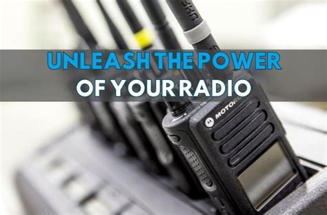 Top 5 Motorola Two Way Radio Accessories For Business Applications EMCI Wireless