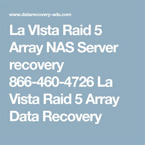 La Vista Raid 5 Array Nas Server Recovery La Vista Raid 5