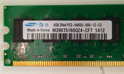 Samsung 2x4gb Ddr2 800 Mhz Za Amd Ploče