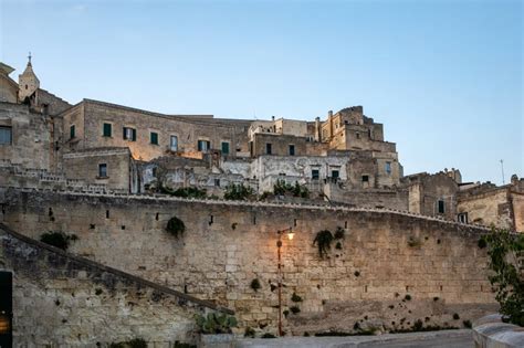 View Of The Sassi Di Matera A Historic District In The City Of Matera