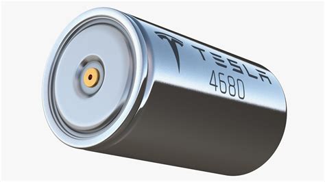 3d Lithium Battery Tesla 4680 Turbosquid 2068518