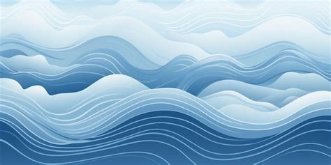 Chinese Wave Pattern Wallpaper In The Style Of Bess Hamiti Chinese New