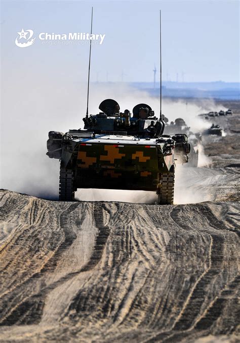Tank Group En Route To Training Field Ministry Of National Defense