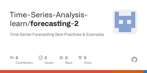 GitHub Time Series Analysis Learn Forecasting Time Series Forecasting Best Practices Examples