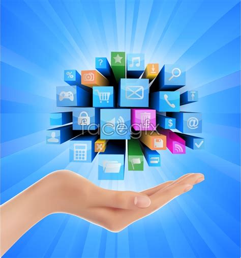 14 Vector Internet Technology Images Internet Technology Vector