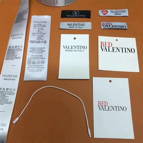 Valentino Garments Accessories Qqhh368 Labels Tags イタリアのファッション 店の