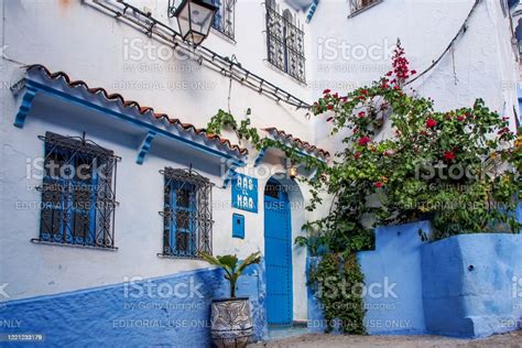 셰프차우엔 모로코 모로코 셰프차우엔의 메디나 파란색의 그늘에서 그 건물에 대한 지적 Unesco 조직된 단체에 대한 스톡 사진 및 기타 이미지 Unesco 조직된 단체