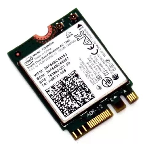 Wireless Intel Ngw Ac Dual Band Bt Mercadolivre