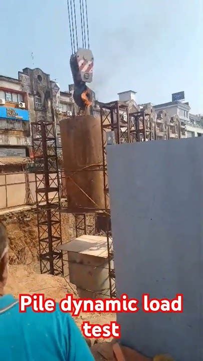 Pile Dynamic Load Test Pda Loadtesting Engineering Civilengineering Viralvideo Heavycivil