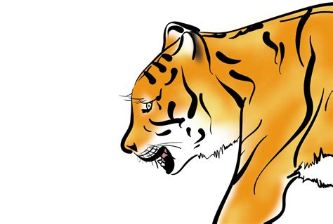 トラさんかっこいいイラスト年賀状 ヨコハマヤ