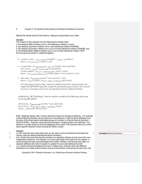 Fundamentals Of Database Systems 6th Edition Elmasri Solutions Manual Pdf