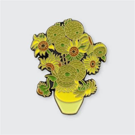 Sunflowers Enamel Pin