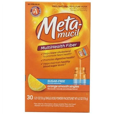 Metamucil Sugar Packets