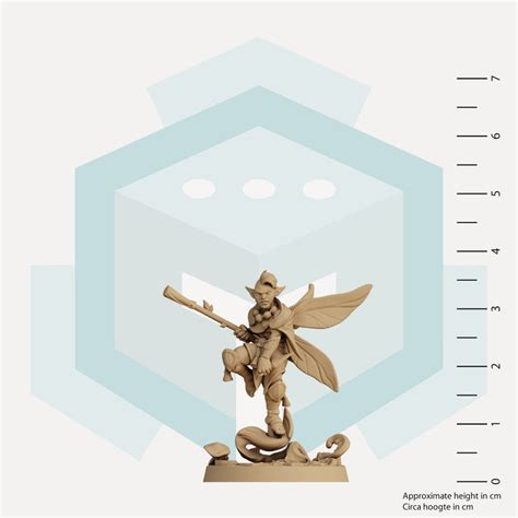 Oryn The Pixie Monk Miniature — Empire Of Minis