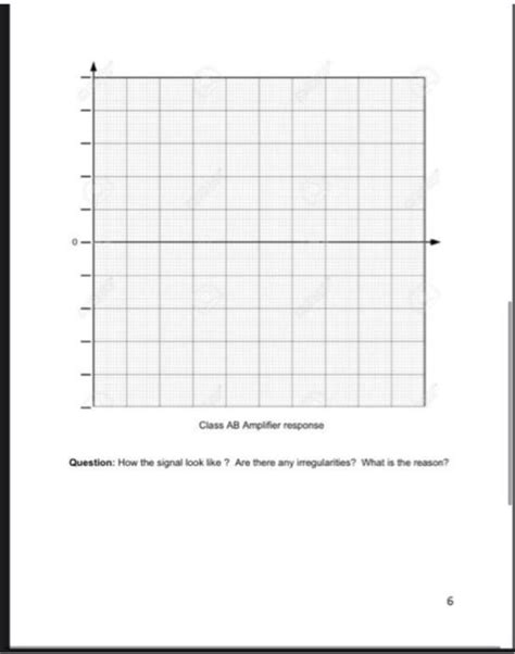 solved class ab amplifier in class b amplifiers we use two