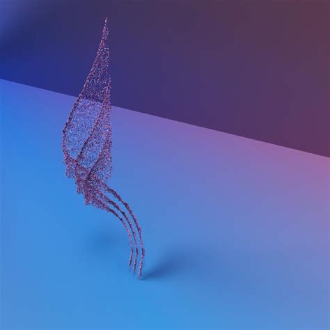Premium Photo 3d Render Particles Background With Colorful