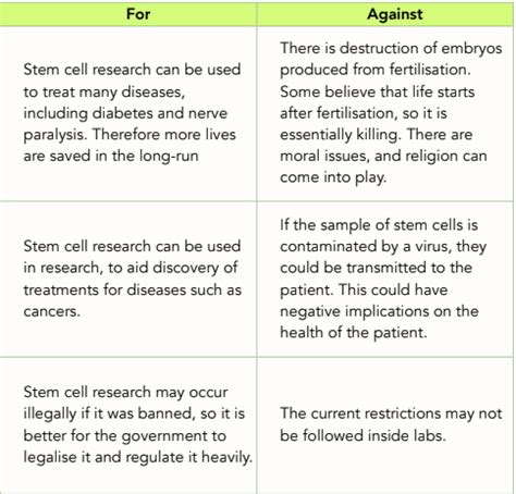 Embryonic Stem Cells Ethics