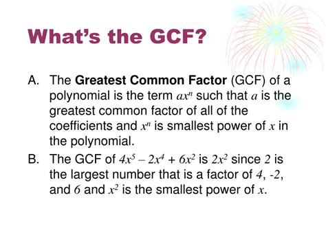 Ppt Factoring The Gcf Powerpoint Presentation Free Download Id 5686104