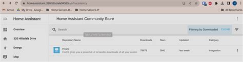 After Hacs Install Only See Readme Info Do Not See The