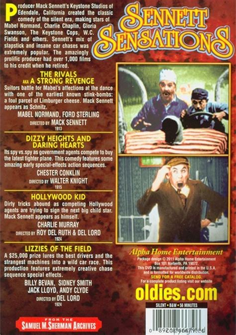 Sennett Sensations Dvd Dvd Empire