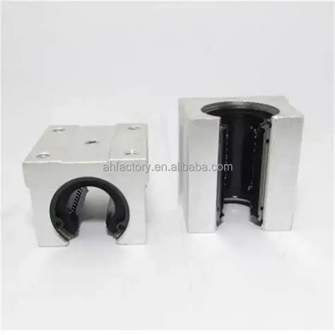 For Cnc Aluminum Round Linear Guide Rail Sbr And Linear Slide Block Sbr Uu Guide Rail Length