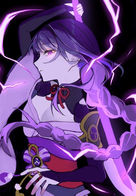 Raiden Shogun Genshin Impact Image By Pixiv Id 92519262 4506171