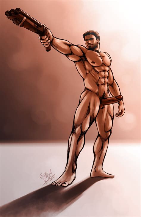 Rule 34 Chris Redfield Human Male Male Only Resident Evil Resident