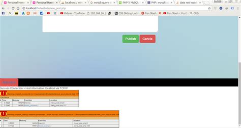 Mysql Data Not Inserted In Table Used Php Code And Mysqli Stack