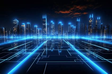 Digital Technology Security Abstract Background Data Connection