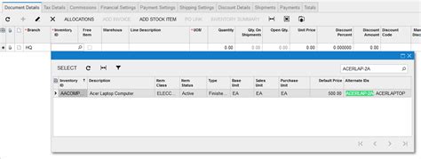 Acumatica Filter Inventory By Cross Reference Stack Overflow
