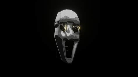 Jujutsu Kaisen Higuruma Domain Expansion Mask 3d Model Cgtrader
