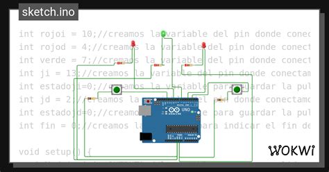 juego de reflejos wokwi esp32 stm32 arduino simulator