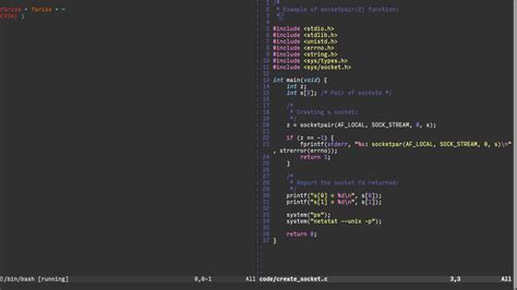 how can i set the terminal to the right side of the screen r vim