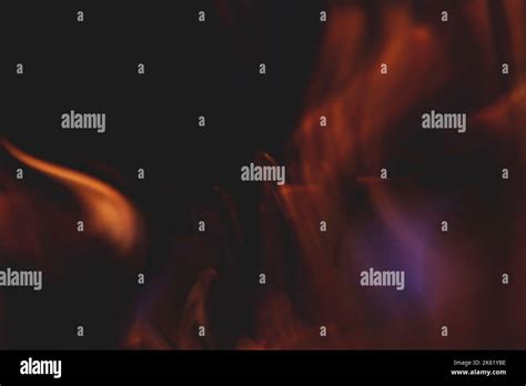 Light Flare Overlay Defocused Glow Orange On Dark Stock Photo Alamy