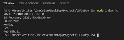 Dayjs Introduction And Installation Geeksforgeeks