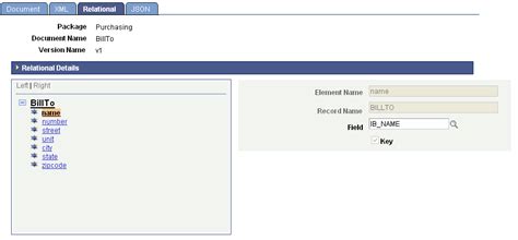 using the document tree to view document information