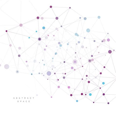 Vector Molecular Connection Technology Abstract Connection Vector Molecular Connection