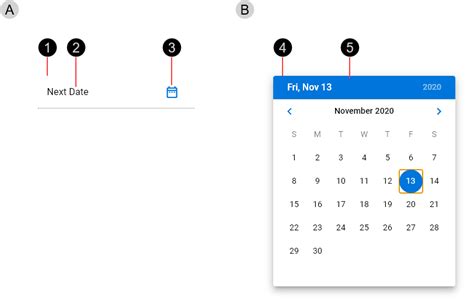Uwc Date Picker Unified UX Web Components Temenos