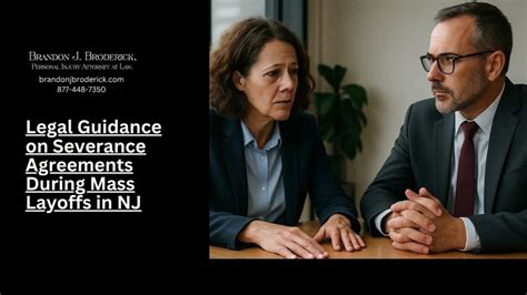 Legal Guidance On Severance Agreements During Mass Layoffs In Nj