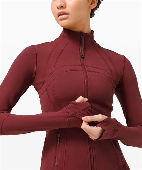Lululemon Define Jacket Red Merlot Lulu Fanatics