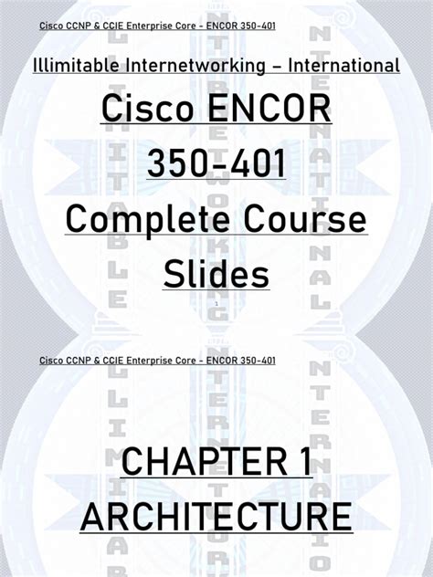 Cisco Encor 350 401 Course Guide Pdf Computer Network Virtual Private Network