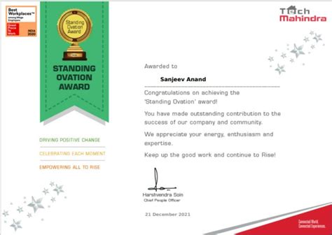 Sanjeev Anand On Linkedin Techmahindra