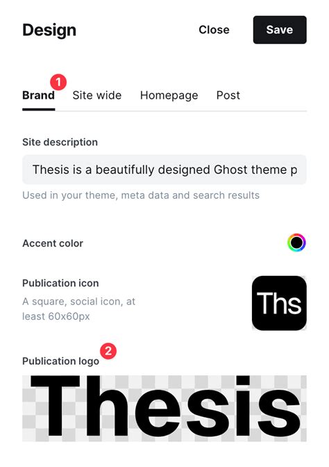 Logos Thesis Theme Documentation Priority Vision