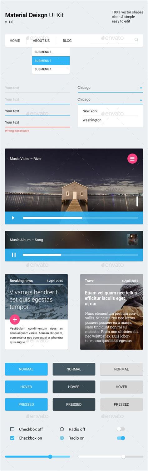 119 Best User Interface Templates Images On Pinterest