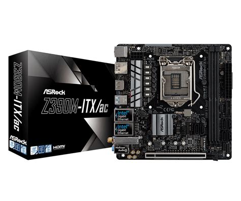 Asrock Z390m Itx Ac Motherboard Specifications On Motherboarddb