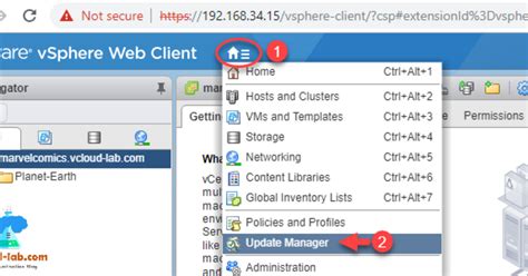 Configure The Vmware Update Manager Proxy Settings Using Vsphere Web
