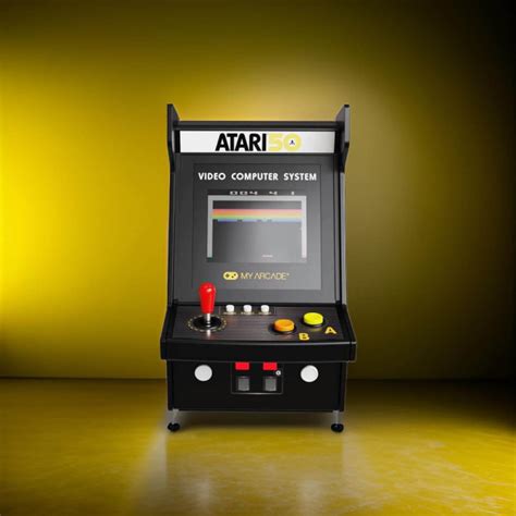 Retro Atari Game Miniature Arcade Cabinet Tiny Circuits