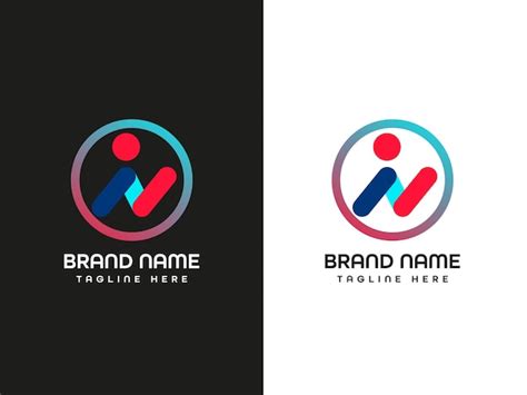 로고 디자인을 편지 프리미엄 벡터