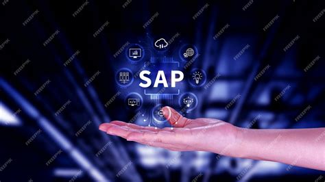 Premium Photo Sap System Concept Sap System Application Products
